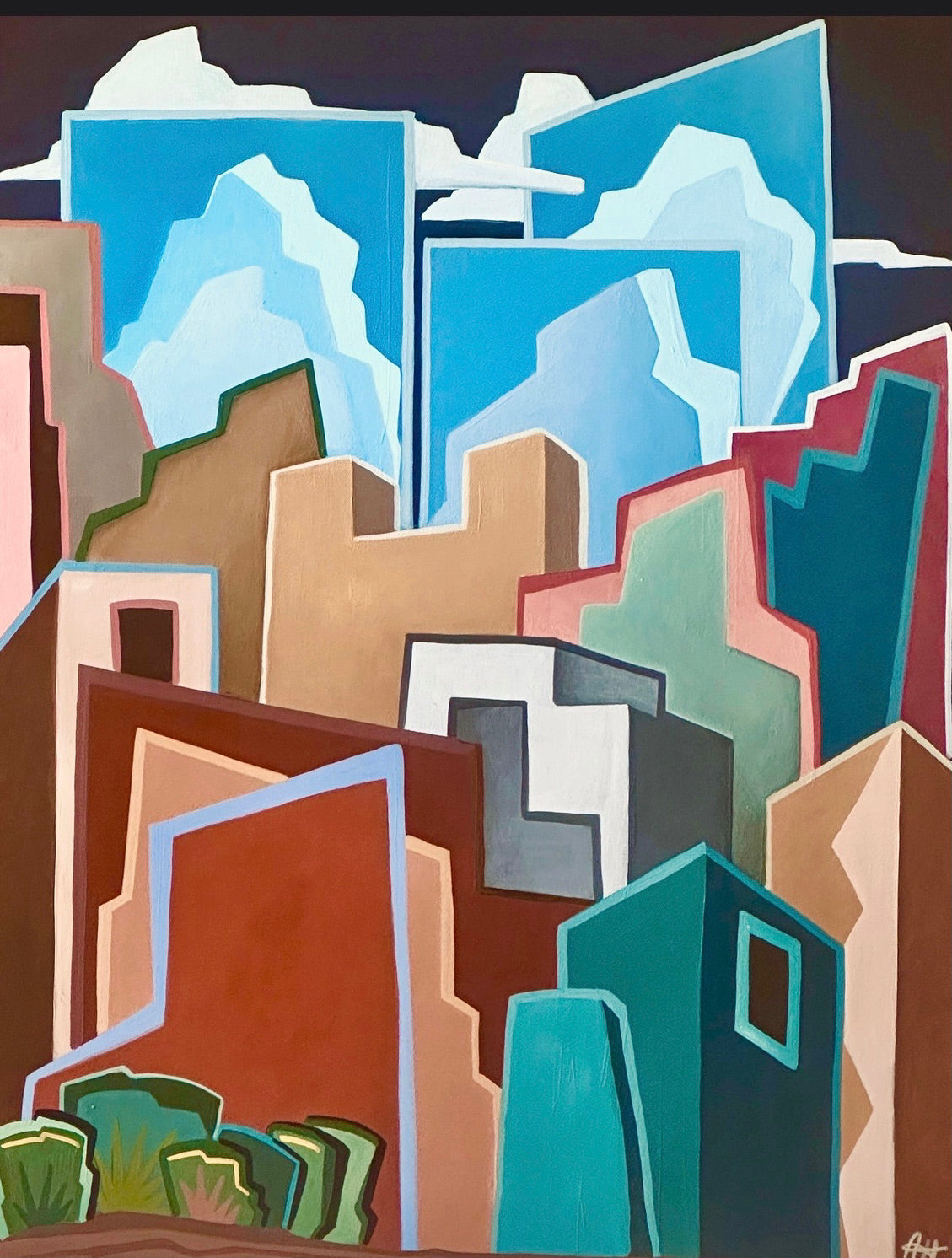 Cubist Landscape Collection – Angie Haskell