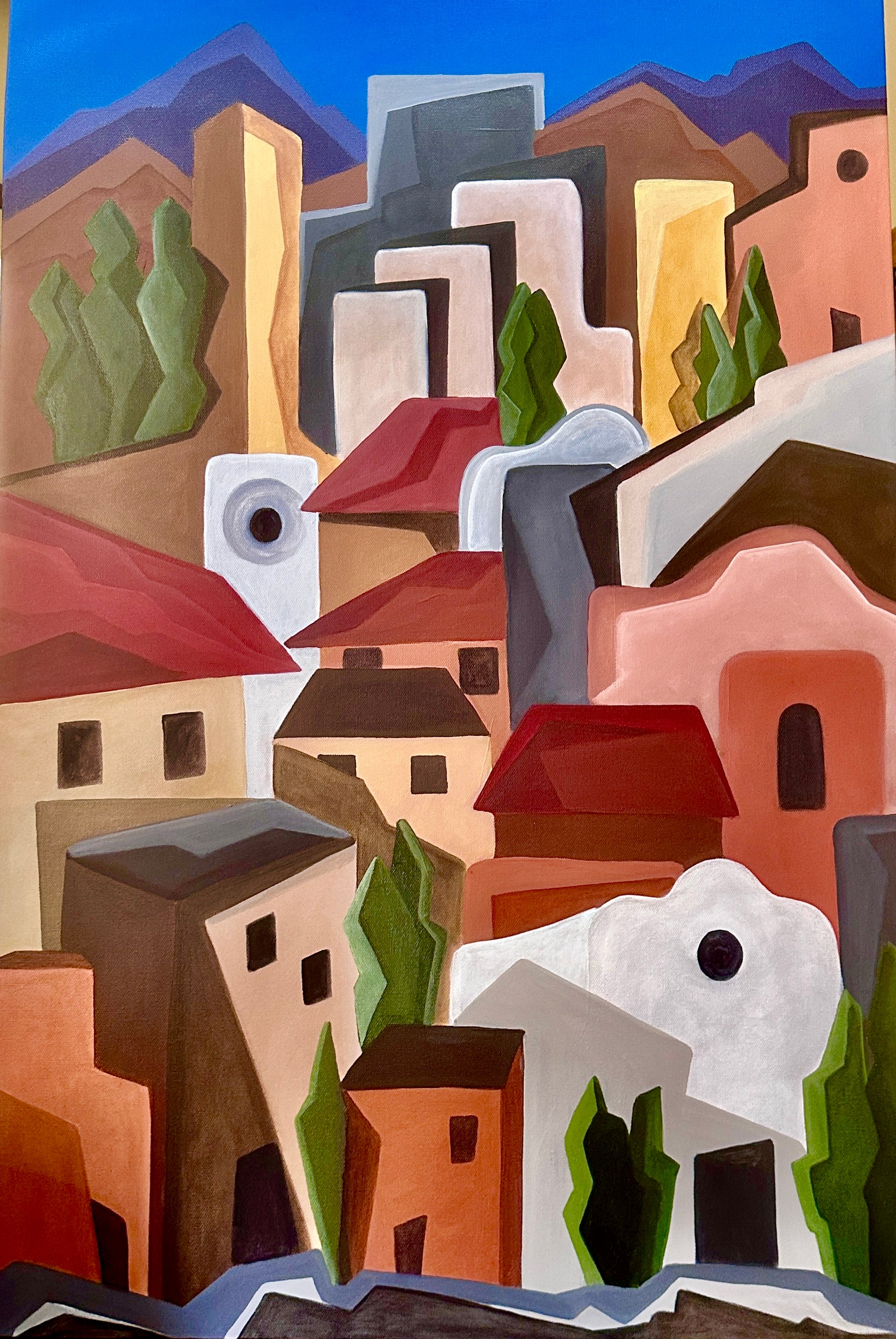 Village Geometry – Angie Haskell